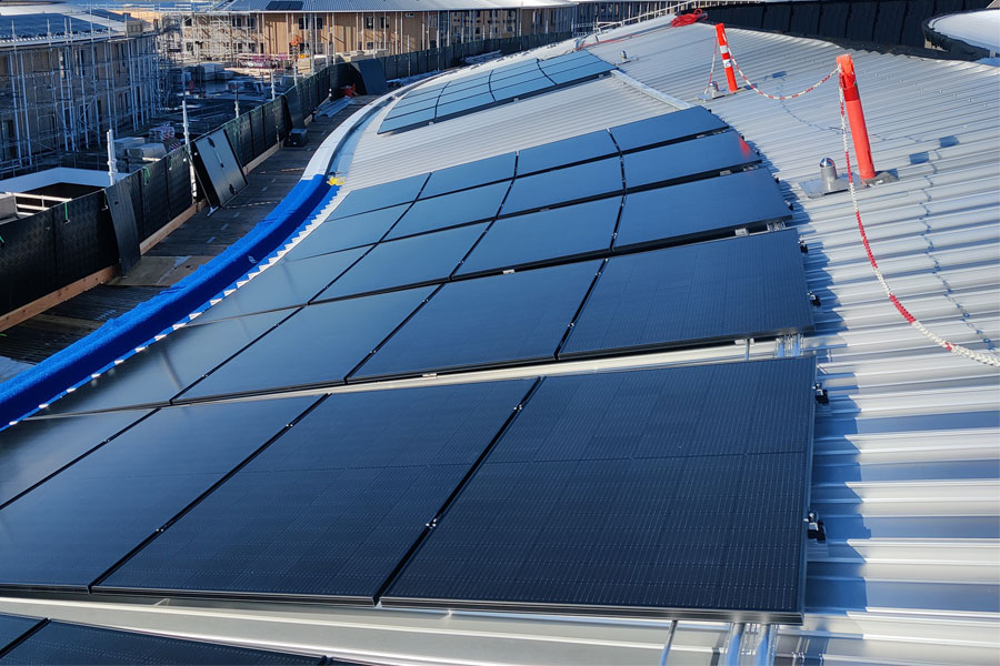 FA-PV Kalzipdach PV-Montagesystem